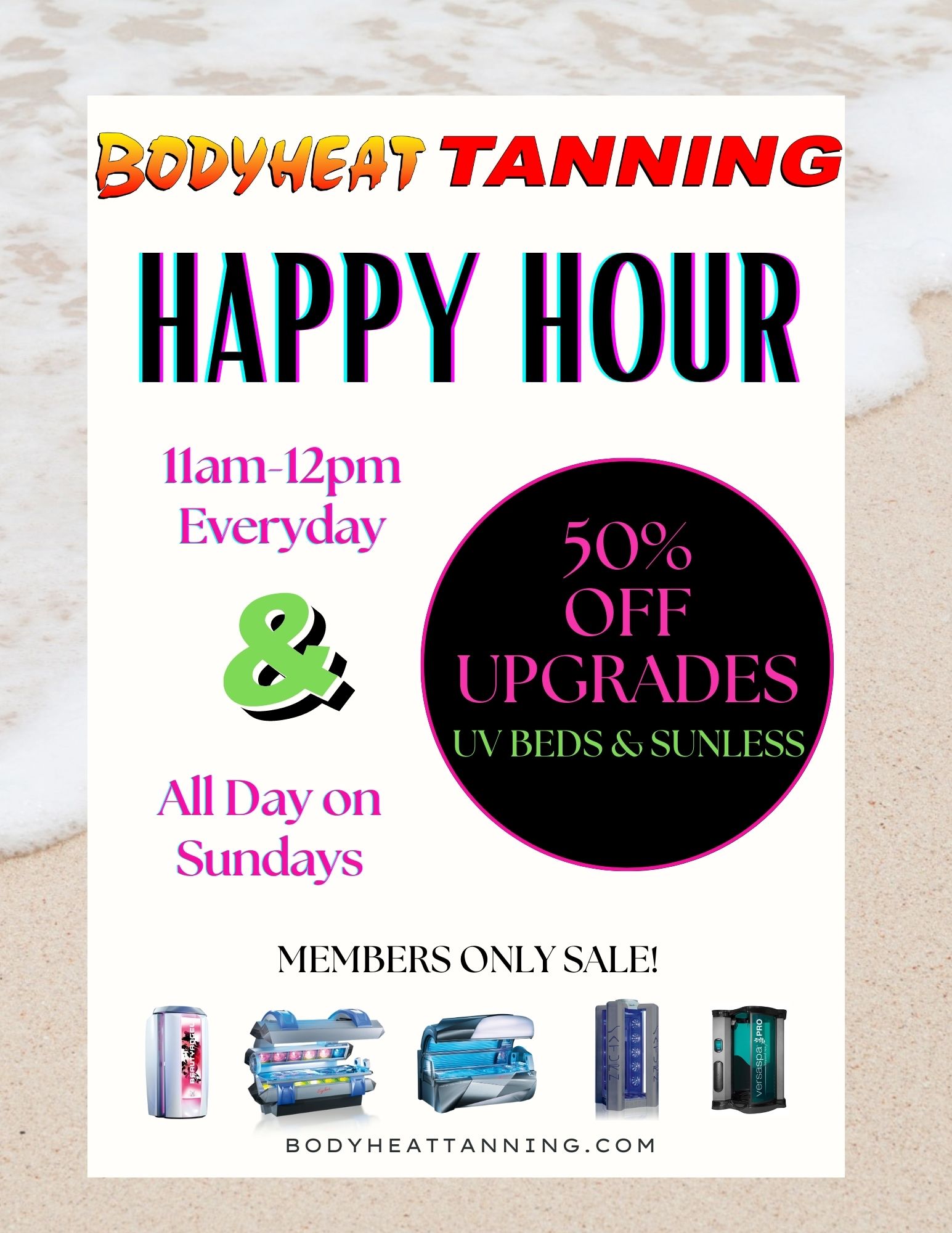Specials - Bodyheat Tanning
